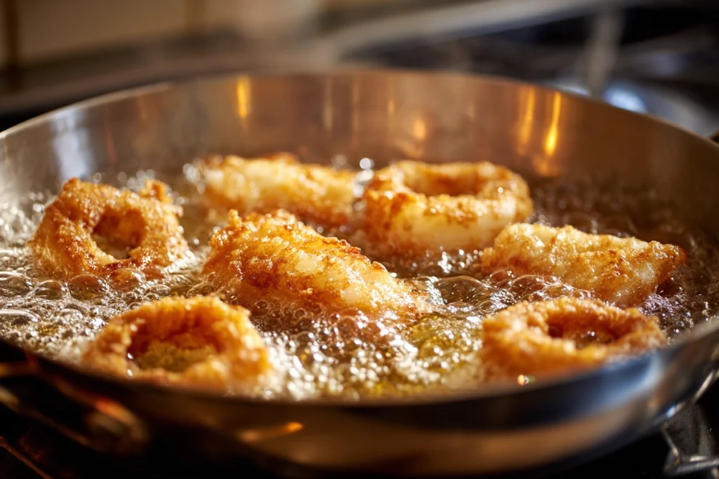 Crispy Battered Cod And Onion Rings Platter – Classic Comfort