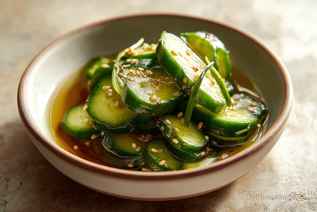 Asian Pickled Cucumbers – Easy, Fresh, and Comforting