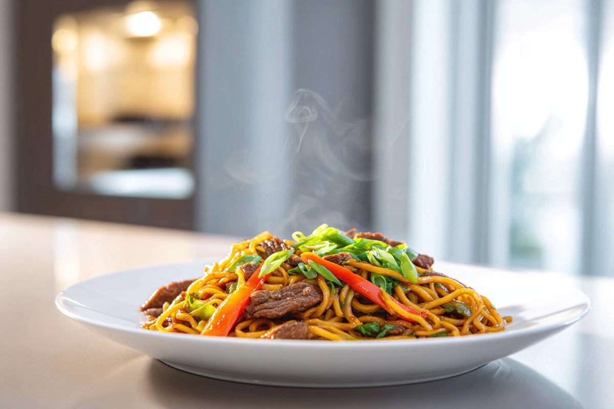 Beef Lo Mein: The Ultimate Homemade Take-Out Style Recipe - My Mama Recipes