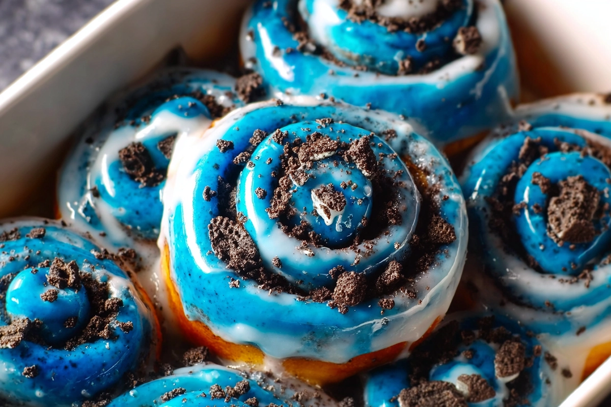 Cookie Monster Cinnamon Rolls: Stunning Treat That Everyone Loves